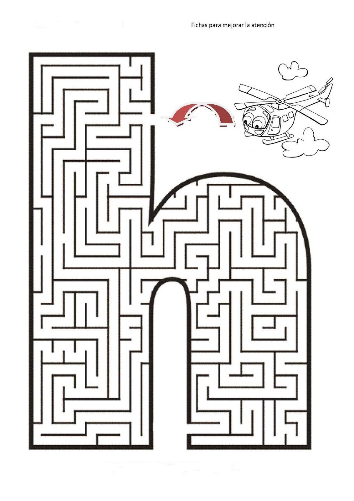 ***Todo Primaria***: Laberintos de Letras: de la "a" a la "j"